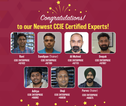 Best institute for Cisco CCNA, CCNP & CCIE courses in Delhi, Gurgaon, India